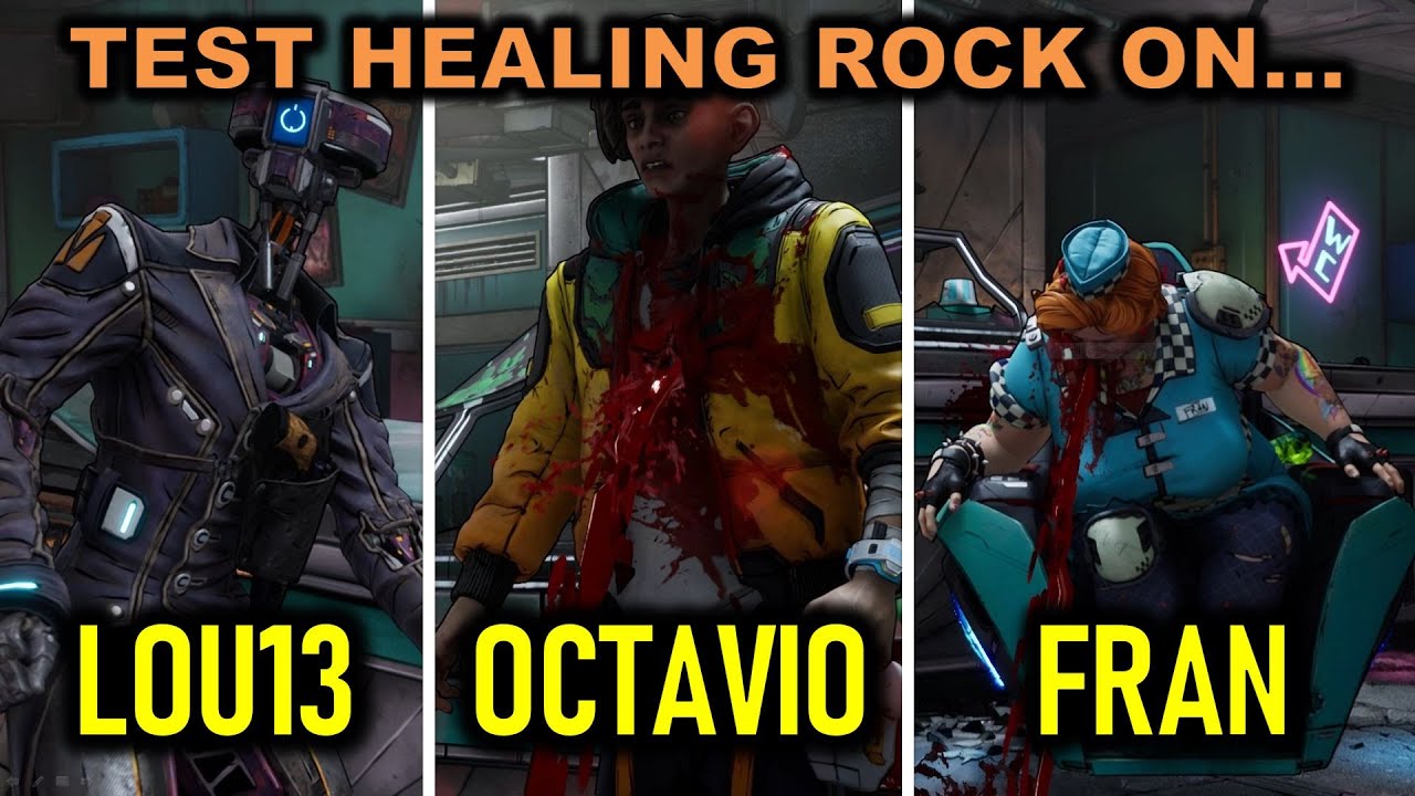 [Testing Healing Rock] Shoot Lou13 or Octavio or Fran | New Tales from ...