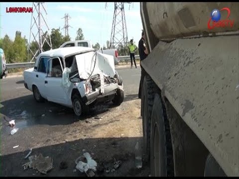 Lənkəranda ağır qəza: ölən və yaralananlar var