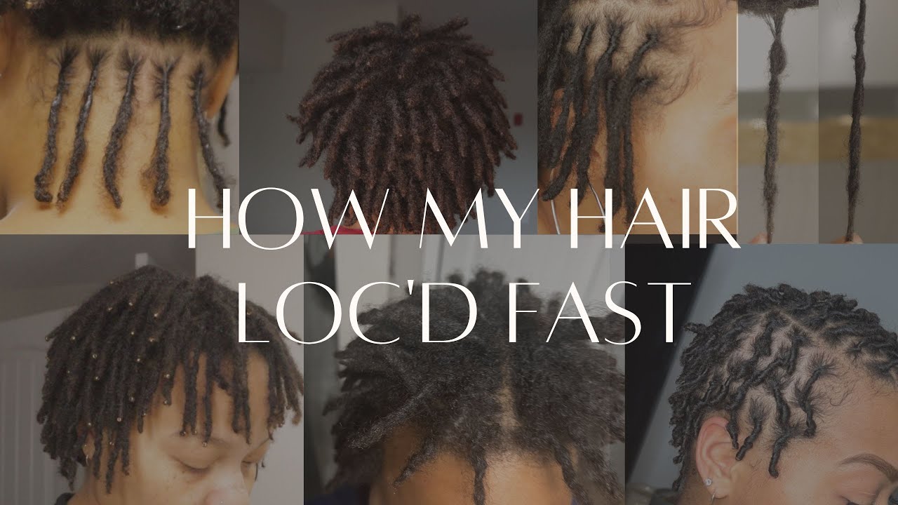 How My Hair Loc'd Fast | Short Locs | Personal Experience - YouTube