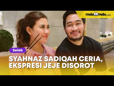 Syahnaz Sadiqah Kepergok Ceria Abis Saat Nonton Tenis, Ekspresi Jeje Govinda Disorot
