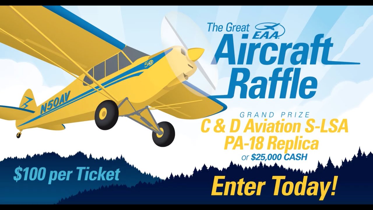 The Great EAA Aircraft Raffle of 2019 - YouTube
