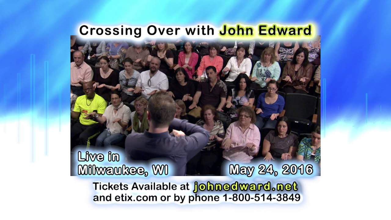 Crossing Over with John Edward Live in Milwaukee - YouTube