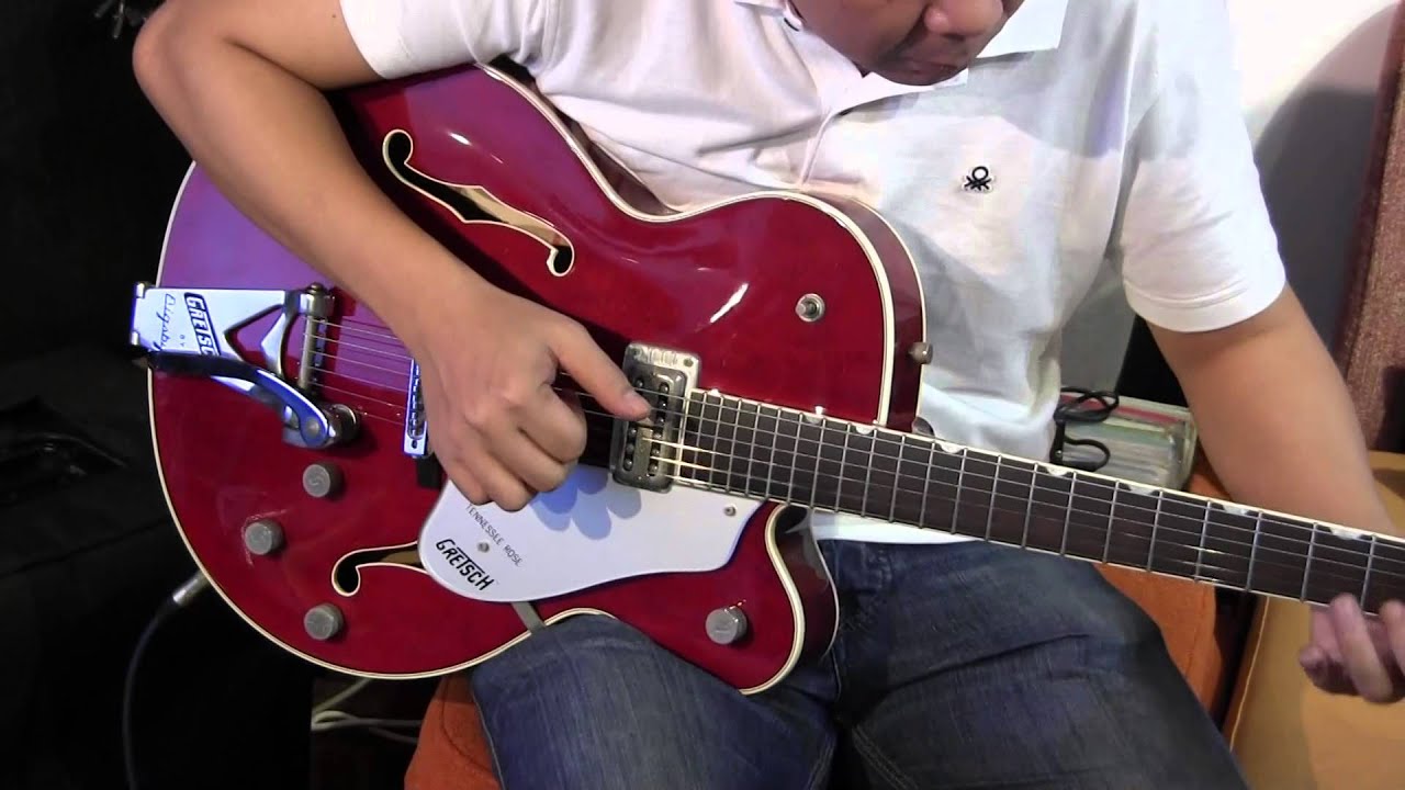 2001 Gretsch G6119T Tennessee Rose - YouTube
