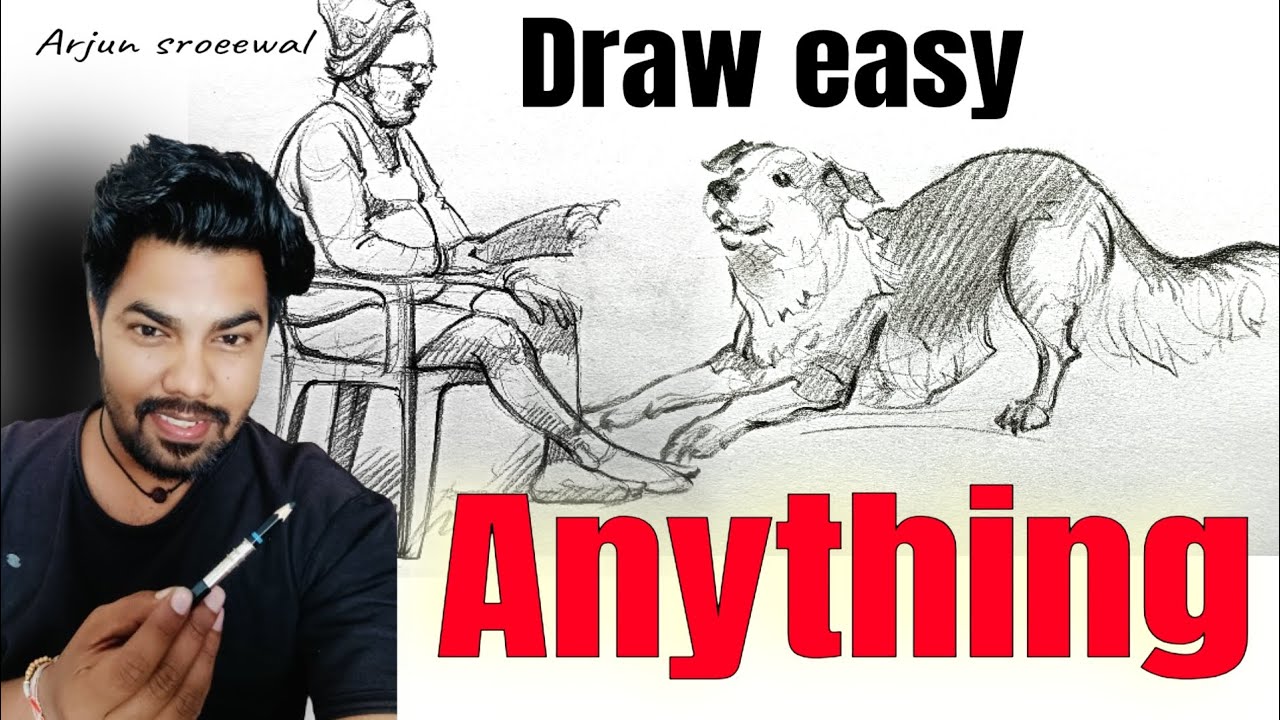 Draw easy Anything 👍 || drawing tutorial for beginners || step by step ...