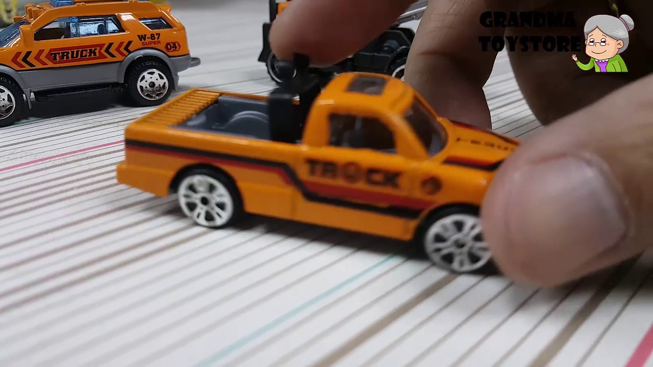 Unboxing TOYS Review/Demos - construction 4x4 truck - YouTube