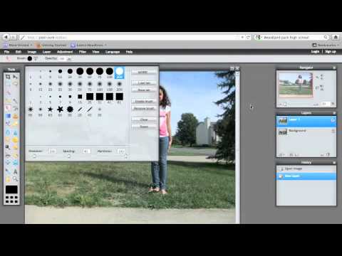 Photo cloning using Pixlr - YouTube