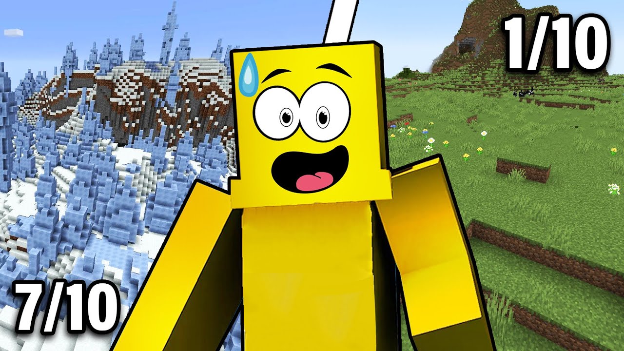 Ranking EVERY Biome in Minecraft (Tier List) - YouTube