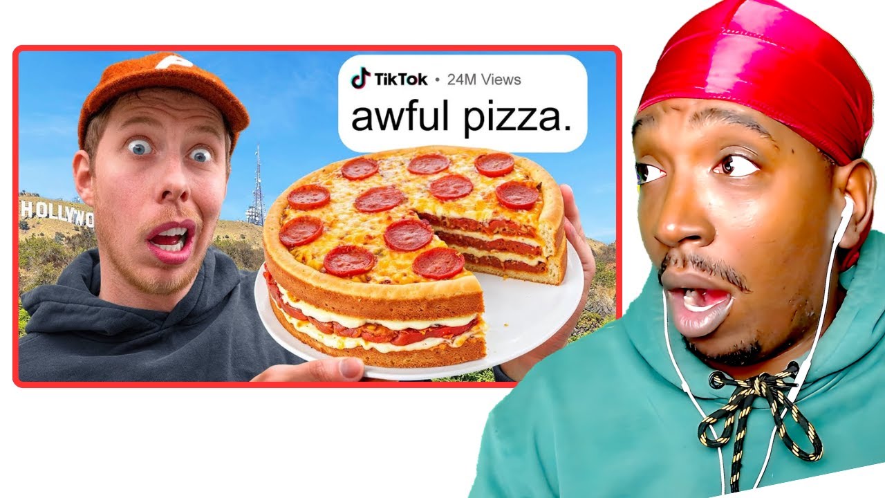 American Reacts To Calfreezy Testing Viral TikTok Foods (USA Edition ...