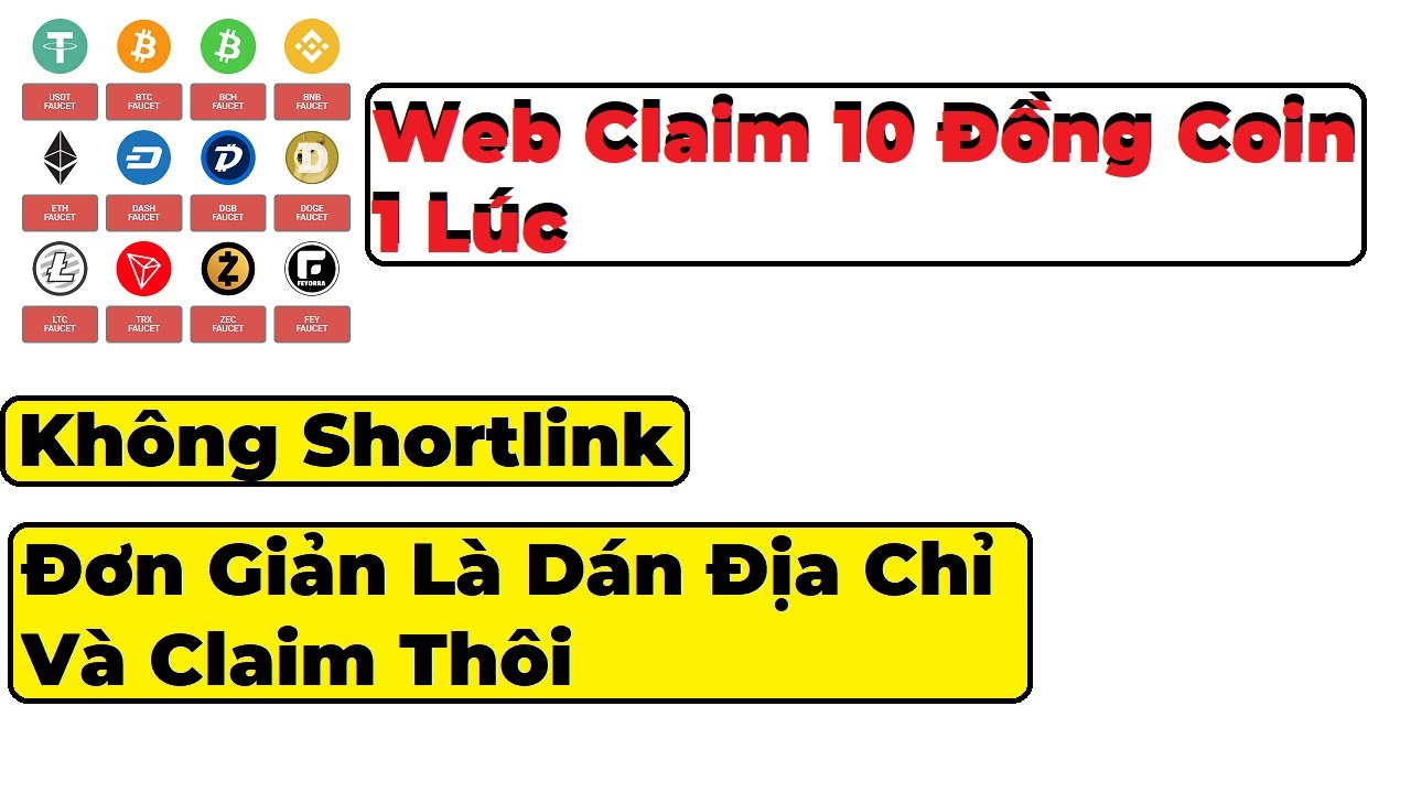 Web Claim Coin Free - Claim 10 Đồng Coin 1 Lúc- BTC,ETH,BNB,TRX,DOGE ...