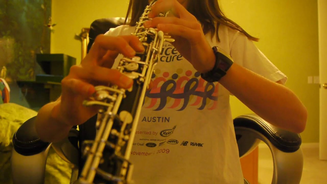 Rachel Scale Karate practice on Oboe - YouTube