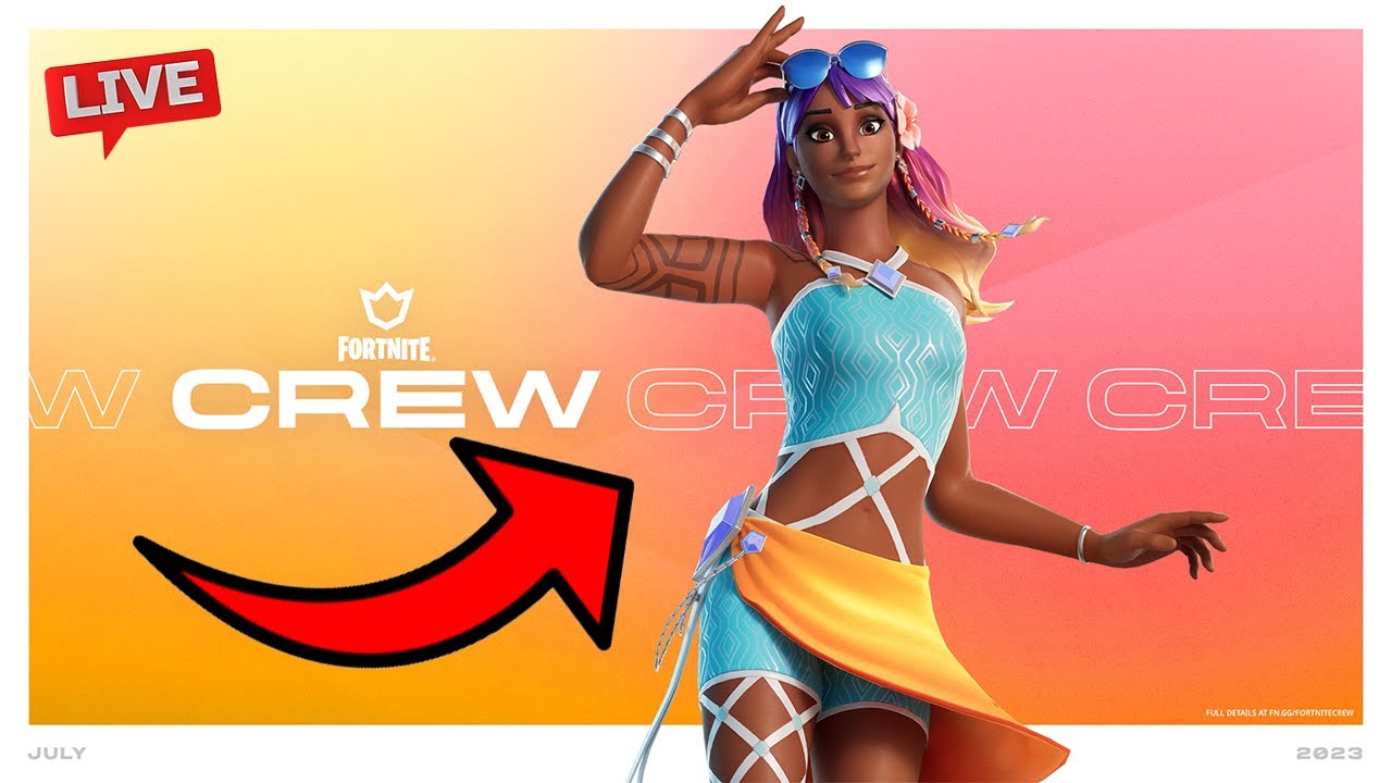 [LIVE] New Fortnite Crew Pack (Chapter 4, Season 3) - YouTube