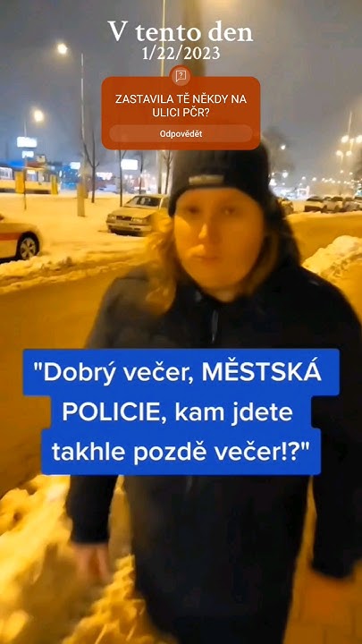 Ve 2 ráno mě na ULICI zastavila MĚSTSKÁ POLICIE! Na CO se mě PTALI!? 😲 #funny #cz #comedy - YouTube