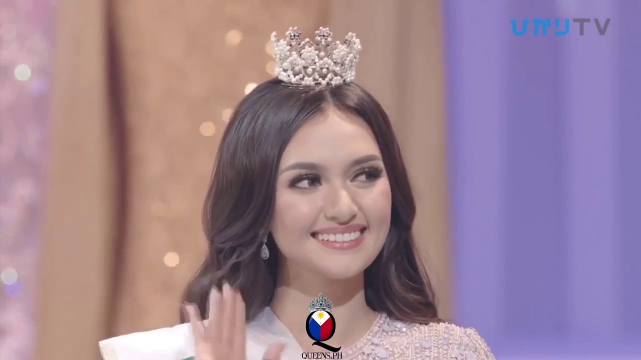 Ma. Ahtisa Manalo - Miss International 2018 1st Runner-Up || Full ...