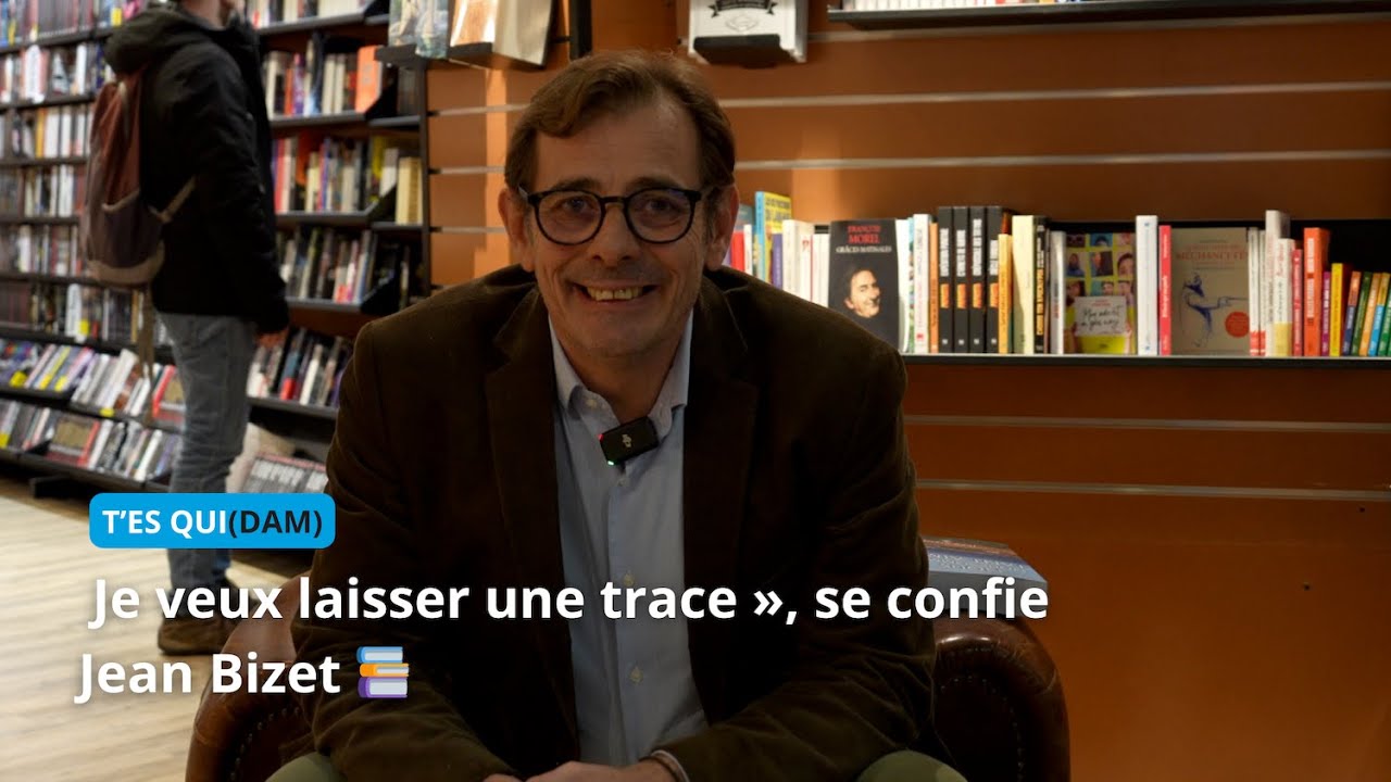 "Je veux laisser une trace", se confie Jean Bizet 📚 - YouTube