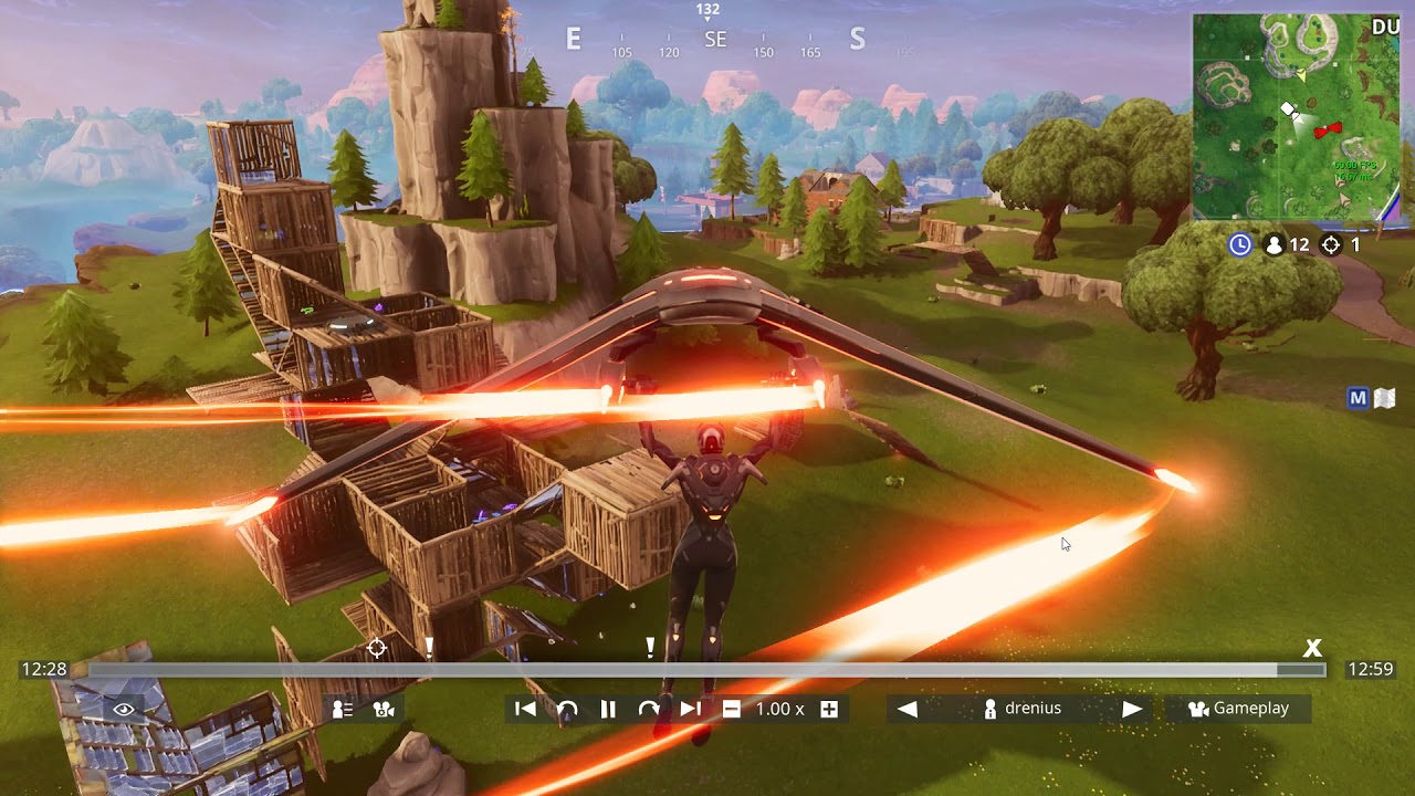 Gamebreaking fortnite teleportation - YouTube