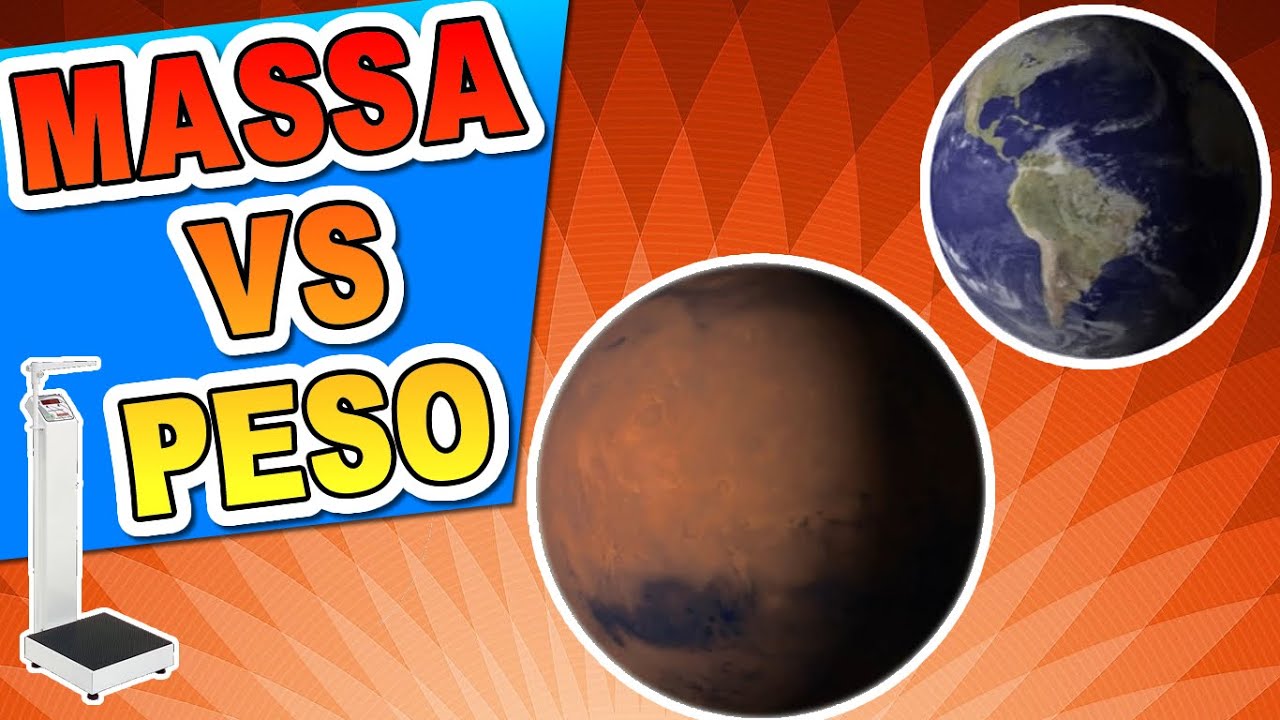 Aprenda qual é a diferença entre MASSA e PESO - Aula rápida - Física ...