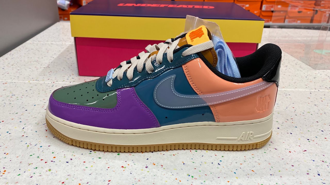 Undefeated X Nike Air Force 1 Low SP “Wild Berry” - Style Code: DV5255 ...