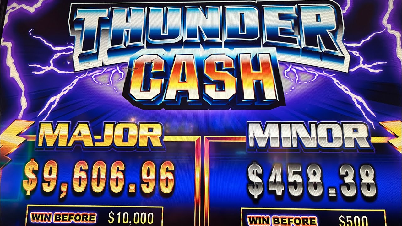 Thunder Cash Classic Slot @ NY NY Las Vegas - YouTube