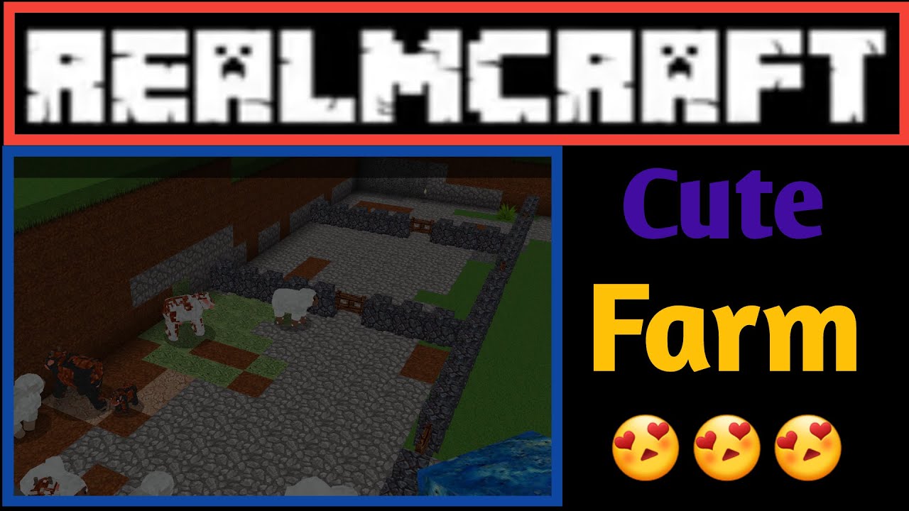 Making A CUTE Farm For My Animals In Realmcraft | Realmcraft Episode 19 ...