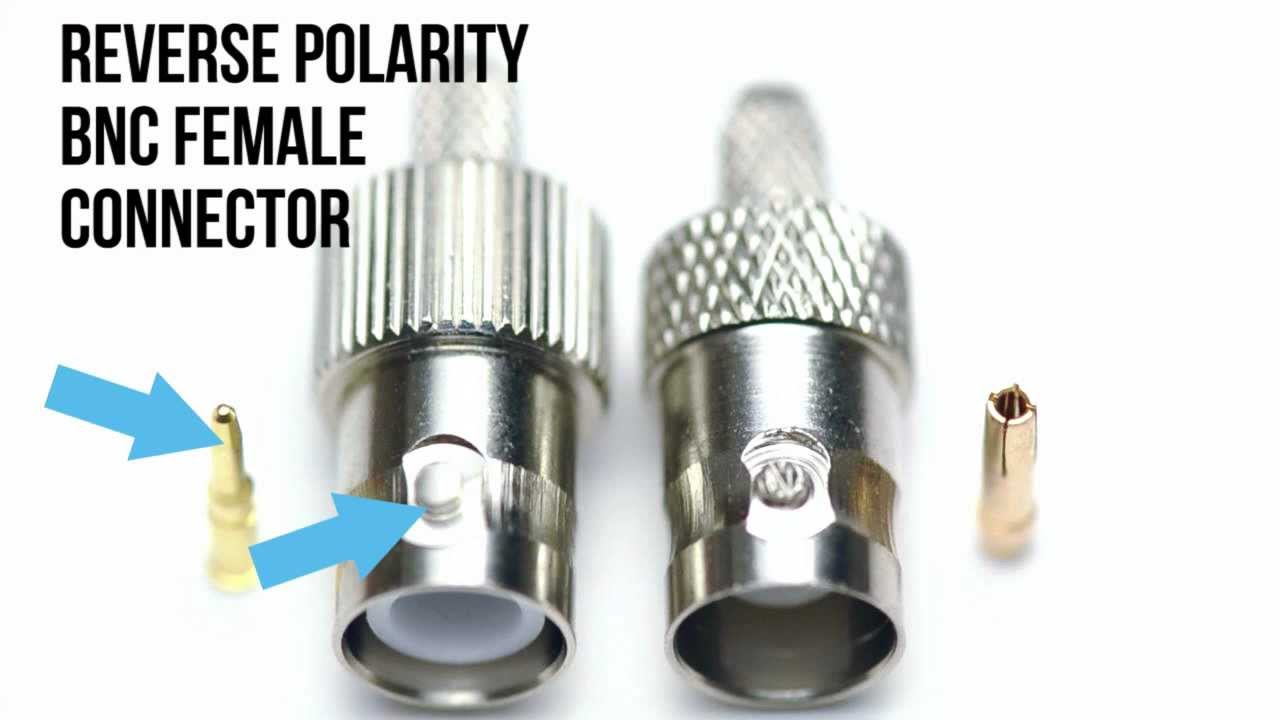 What Is A Reverse Polarity BNC Female Connector - YouTube