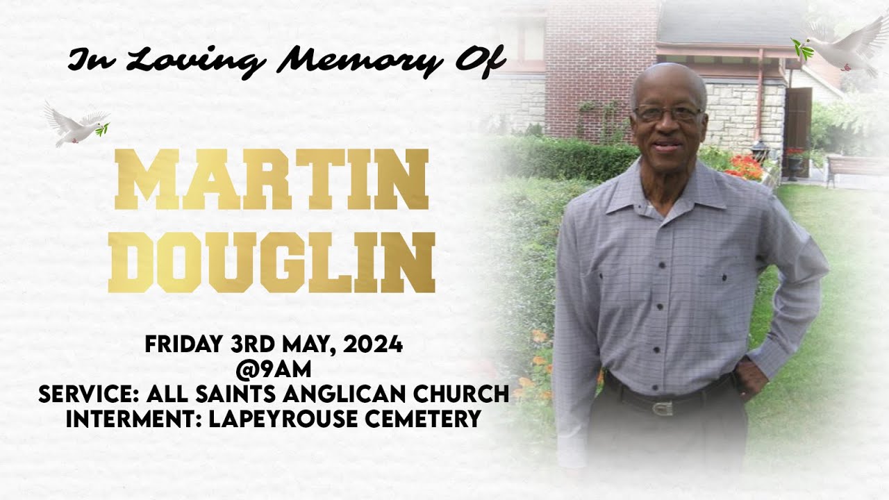 In Loving Memory Of Martin Douglin - YouTube