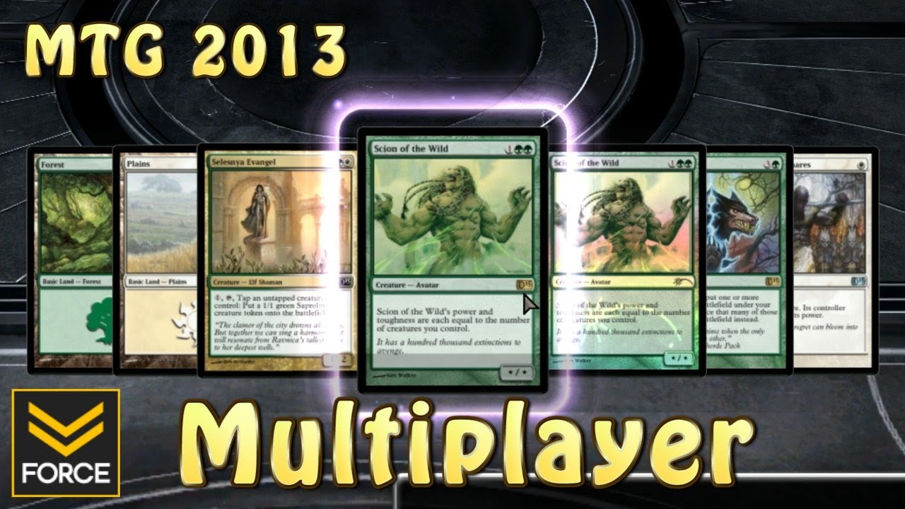 MTG 2013: Multiplayer - Mighty Collective (Gameplay) - YouTube