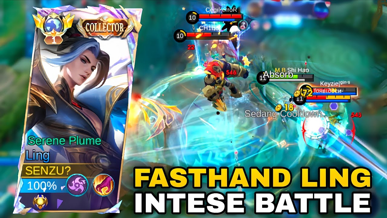 LING FASTHAND ( HARD GAME ) INTENSE BATTLE MATCH Top Global Ling ...