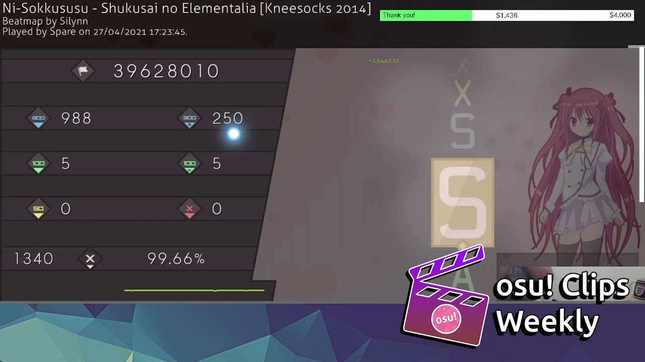 "first fc in 7 years" | osu! Clips Weekly - YouTube