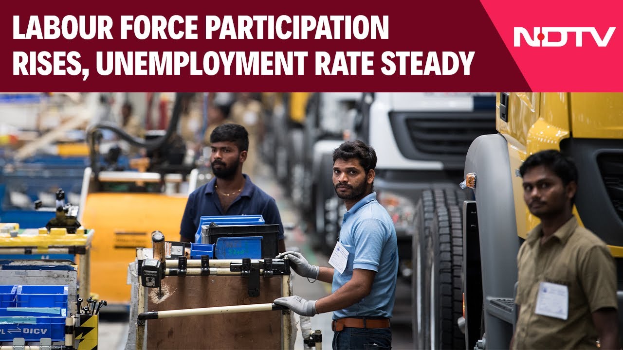 India Unemployment Rate 2024 | Labour Force Participation Rises ...