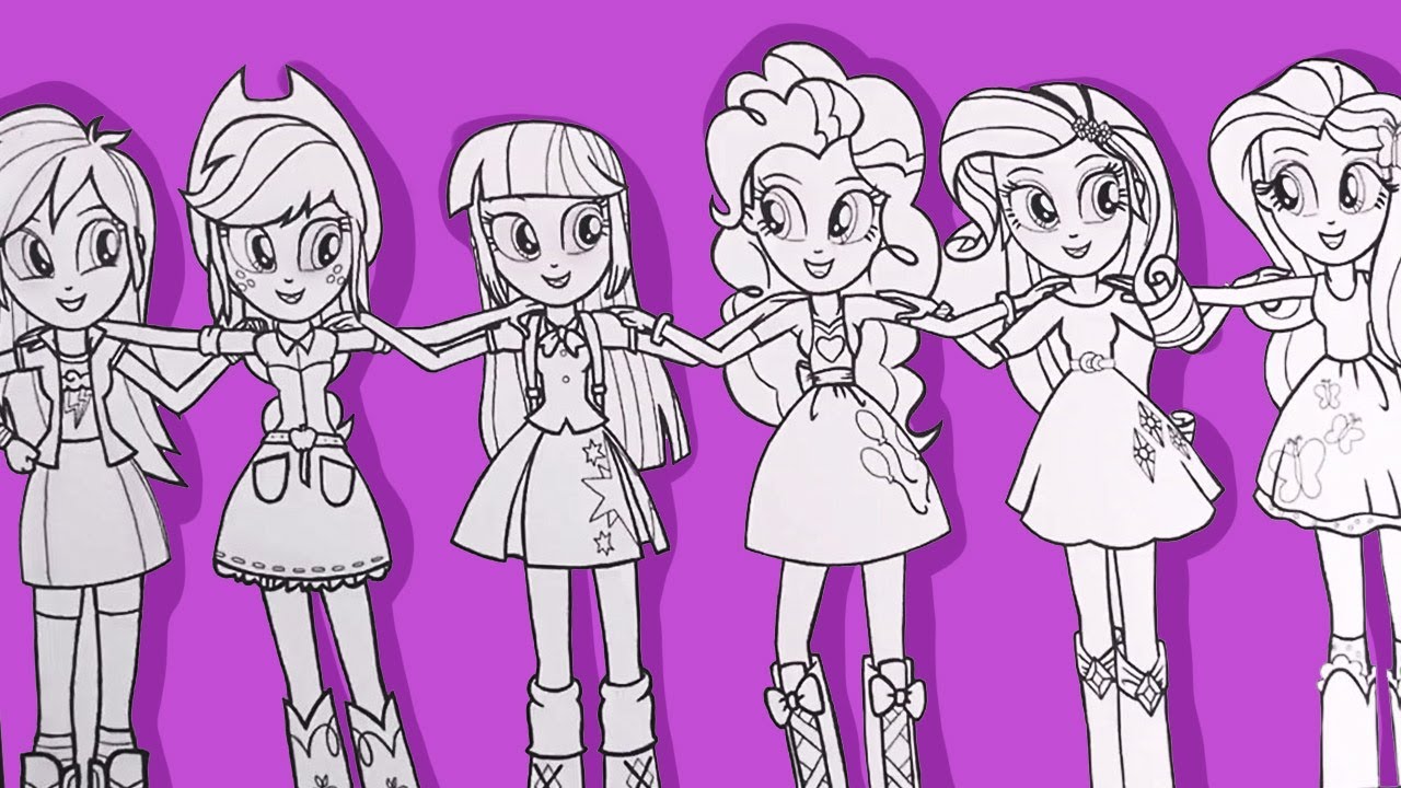 MLP My little pony Coloring - YouTube