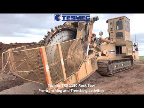 Tesmec Australia DDWF TRS1150RS - YouTube