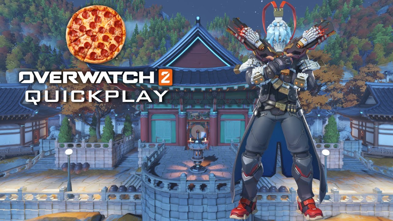 A Dinosaur With Personal Pan Pizzas - Overwatch 2 - YouTube