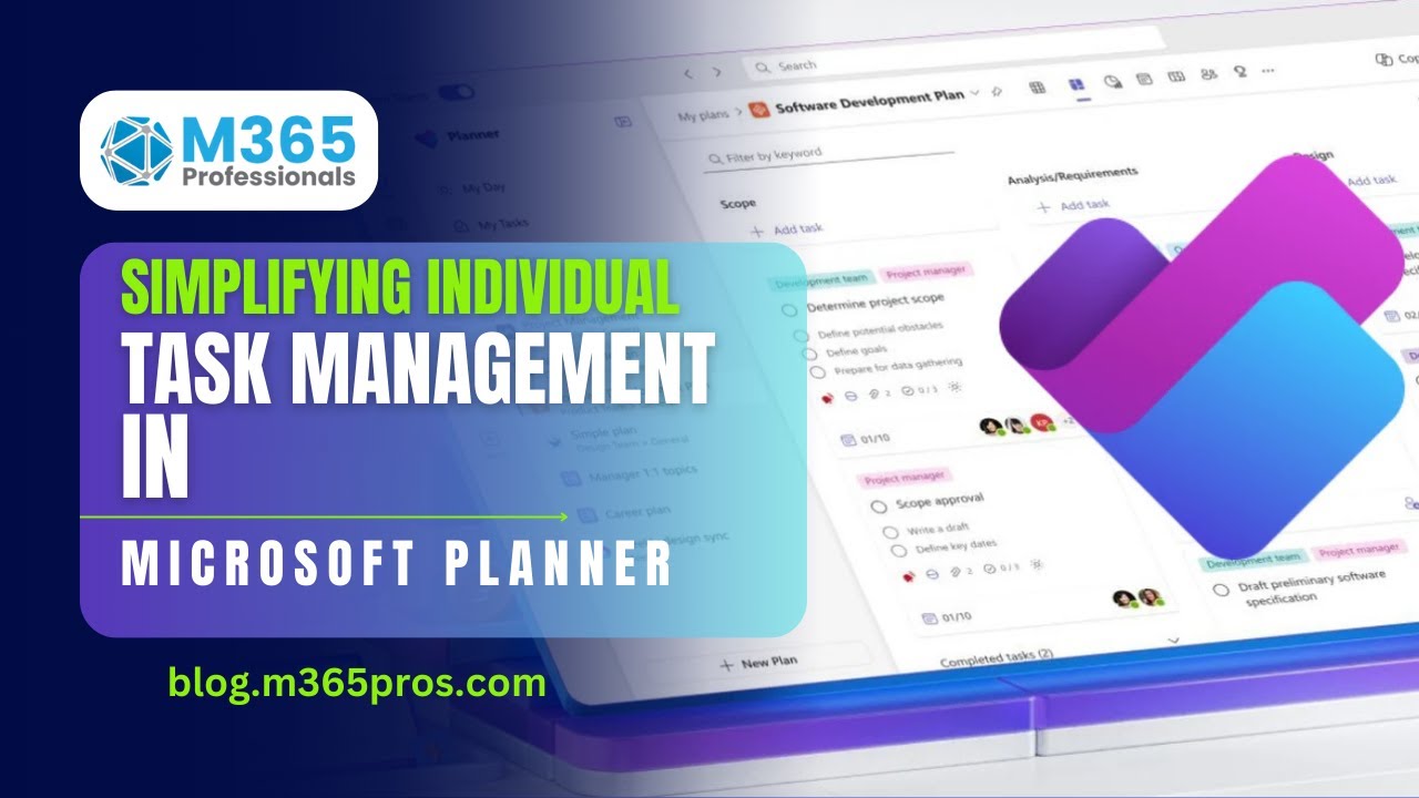 Simplifying individual task management in Microsoft Planner! - YouTube