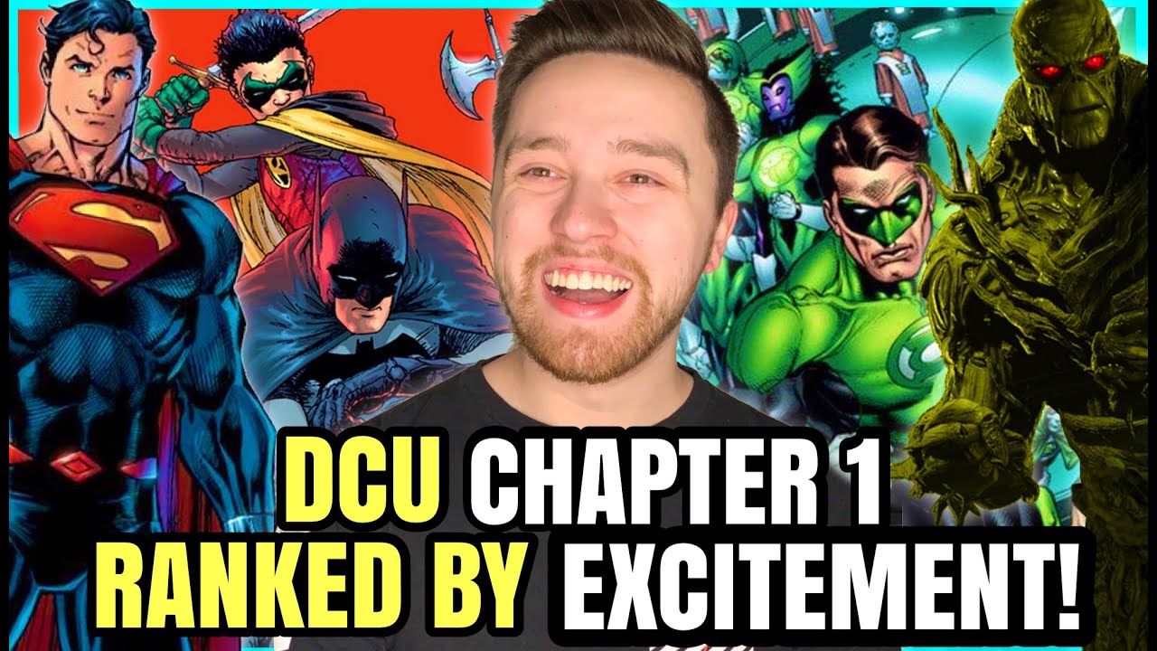 DCU Chapter 1 Movies and Shows Ranked by Excitement! - YouTube
