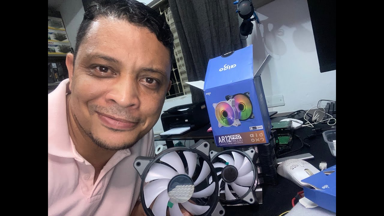 KIT FANS AIGO AR12 PRO - UNBOXING - MUITO BONITO!! #hardware #pcgaming ...