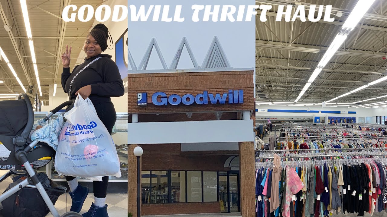 Goodwill Thrift shopping / Haul on a $40 budget - YouTube