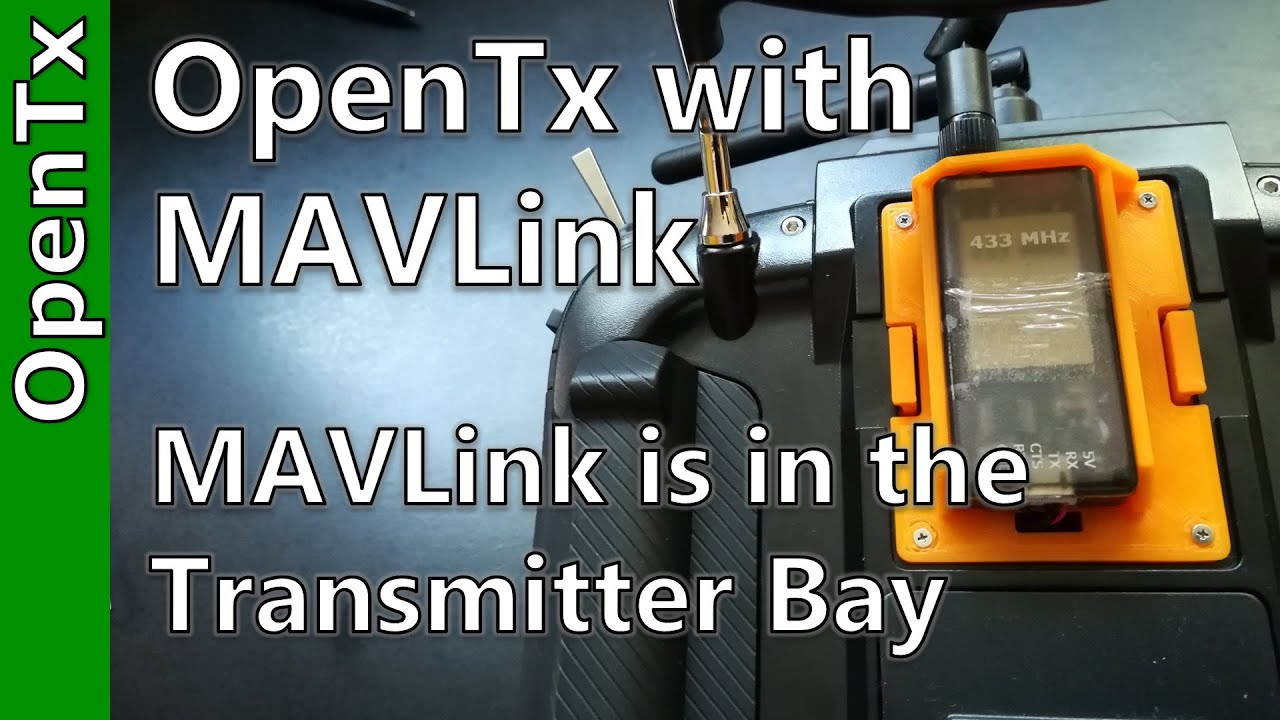 OpenTx with MAVLink: Via Transmitter Bay - YouTube