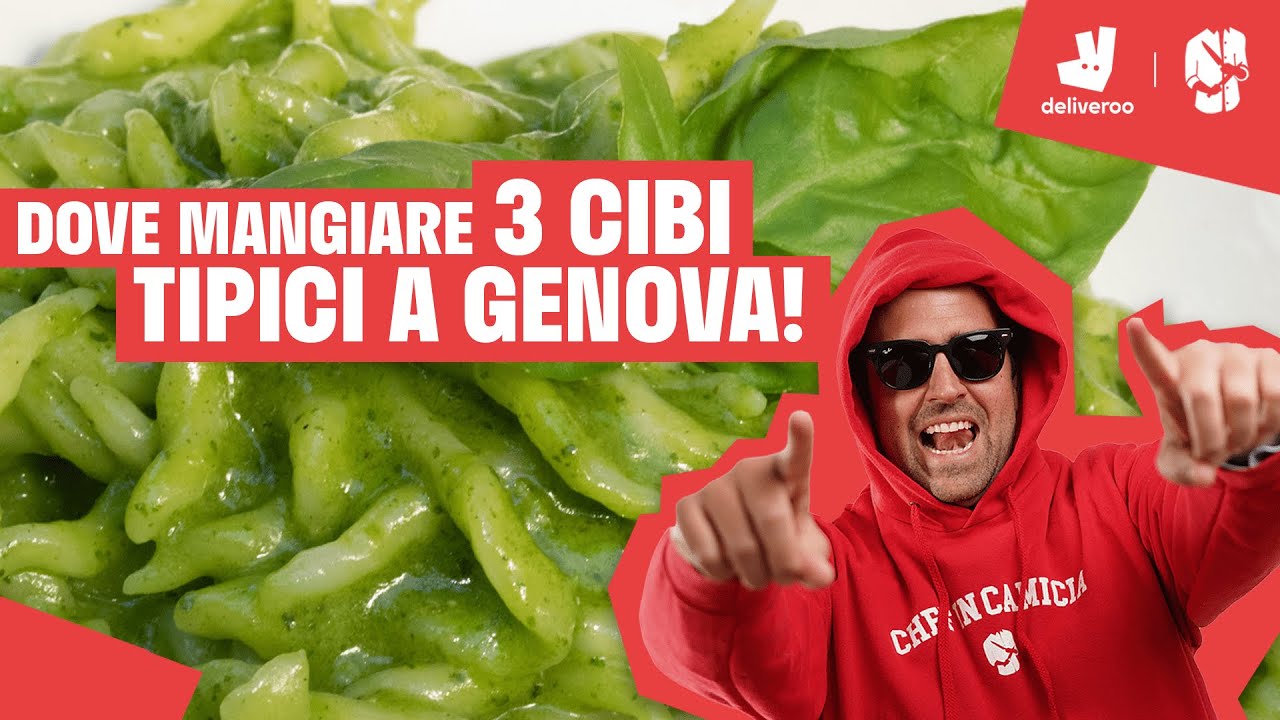 Tour Gastronomico a Genova: Scopri i 3 Cibi Tipici | CinC - YouTube
