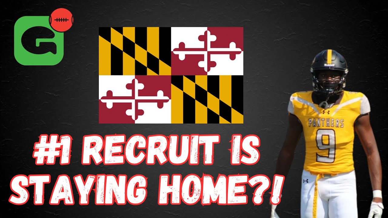 The #1 Football Recruit is STAYING HOME | Zion Elee is a TERP | 2026 ...
