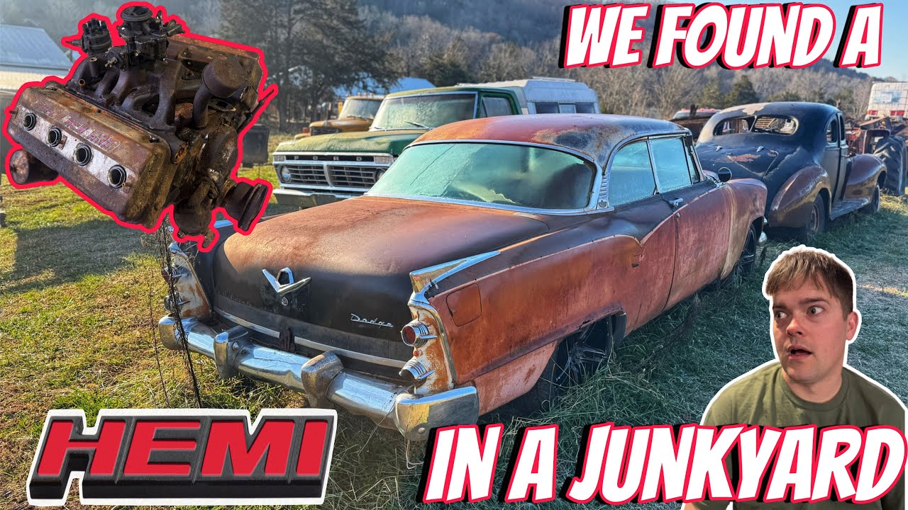 We Found A Old School HEMI In A Junkyard! Is It Good? - YouTube