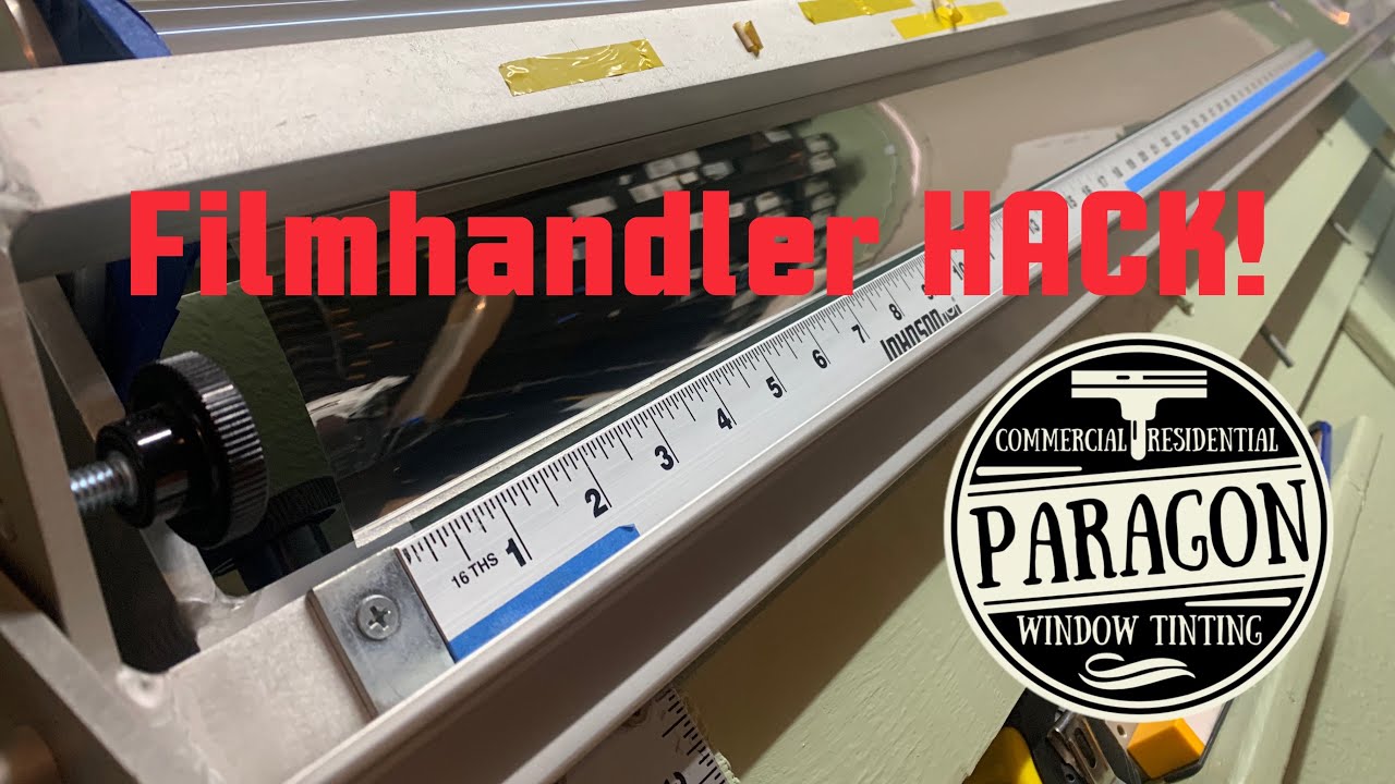 Window Tint Film Handler Hack - YouTube