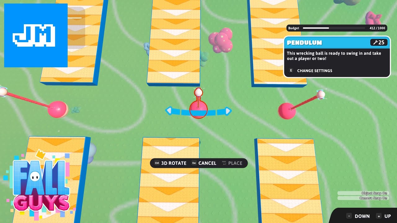 Designing a level in Fall Guys - YouTube