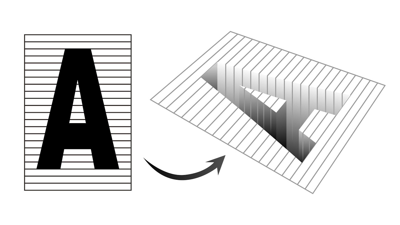 Trik Belajar Coreldraw - Graphic Design letter A in Coreldraw For ...