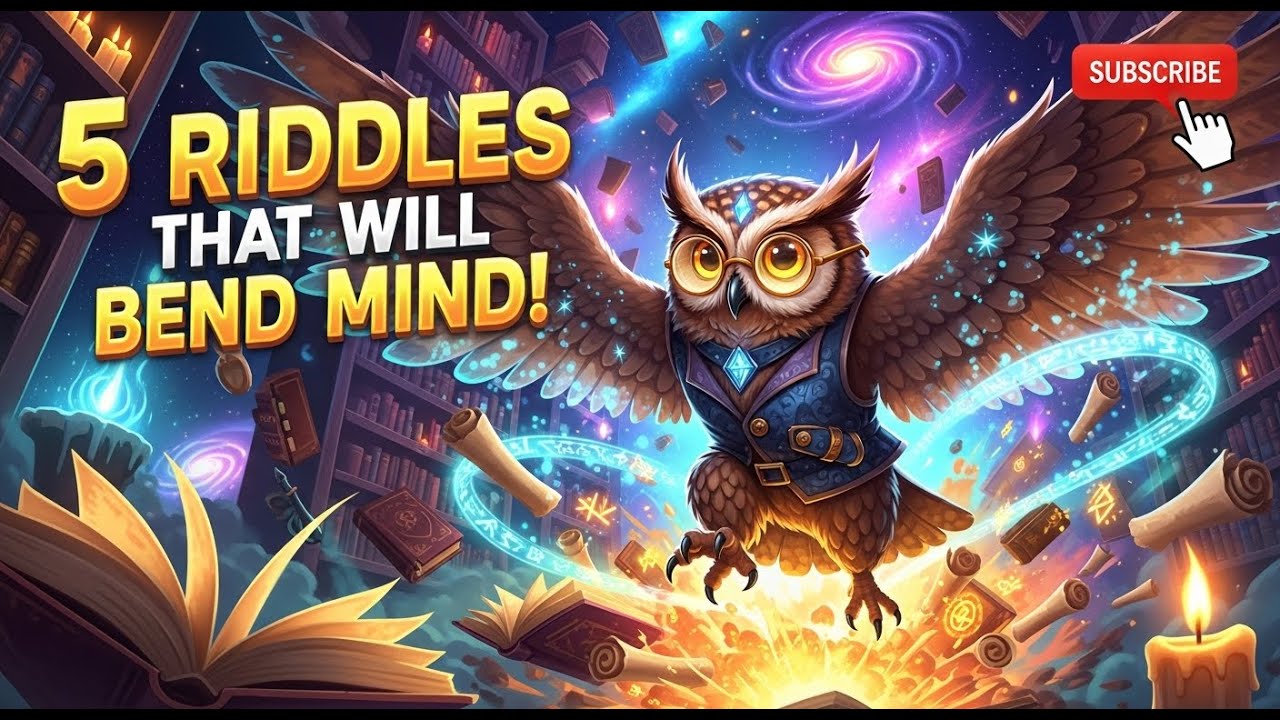 5 Magical Riddles from the Wise Owl 🦉 | Can You Solve Them All? - YouTube