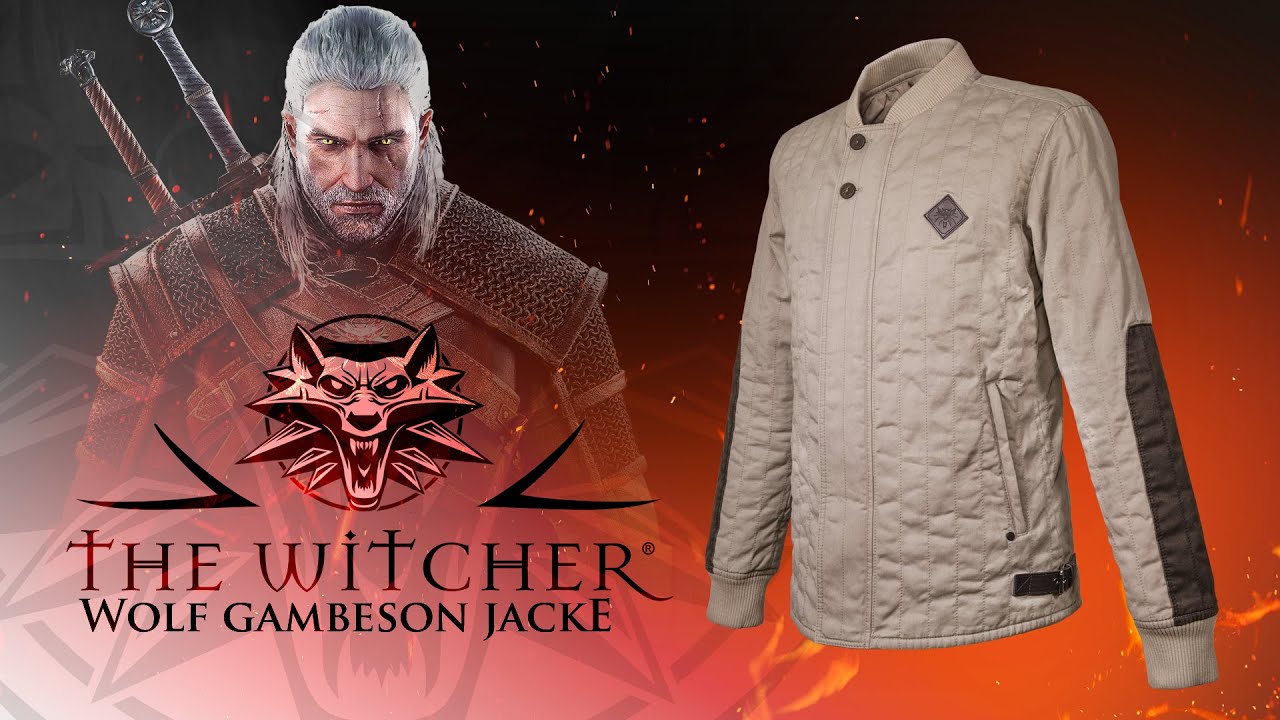 The Witcher 3: Wolf Gambeson Jacke - YouTube