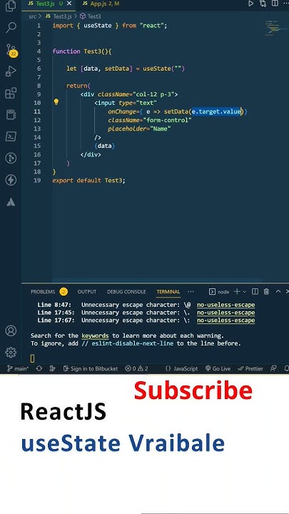 React Telugu Usestate Example Reactjs Tutorial Learn React Js React Js Basics React Js