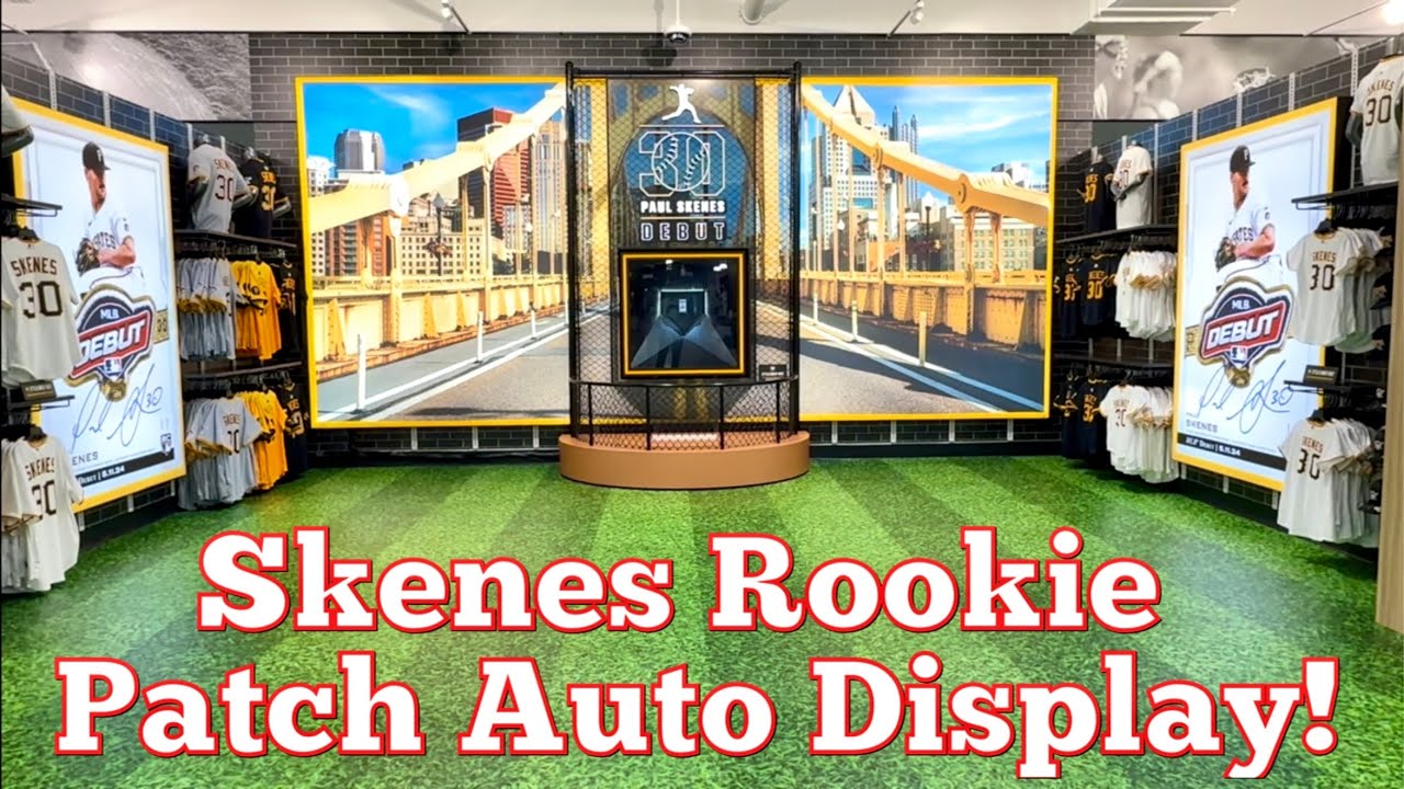I WENT TO SEE THE MILLION DOLLAR PAUL SKENES ROOKIE DEBUT PATCH AUTO ...