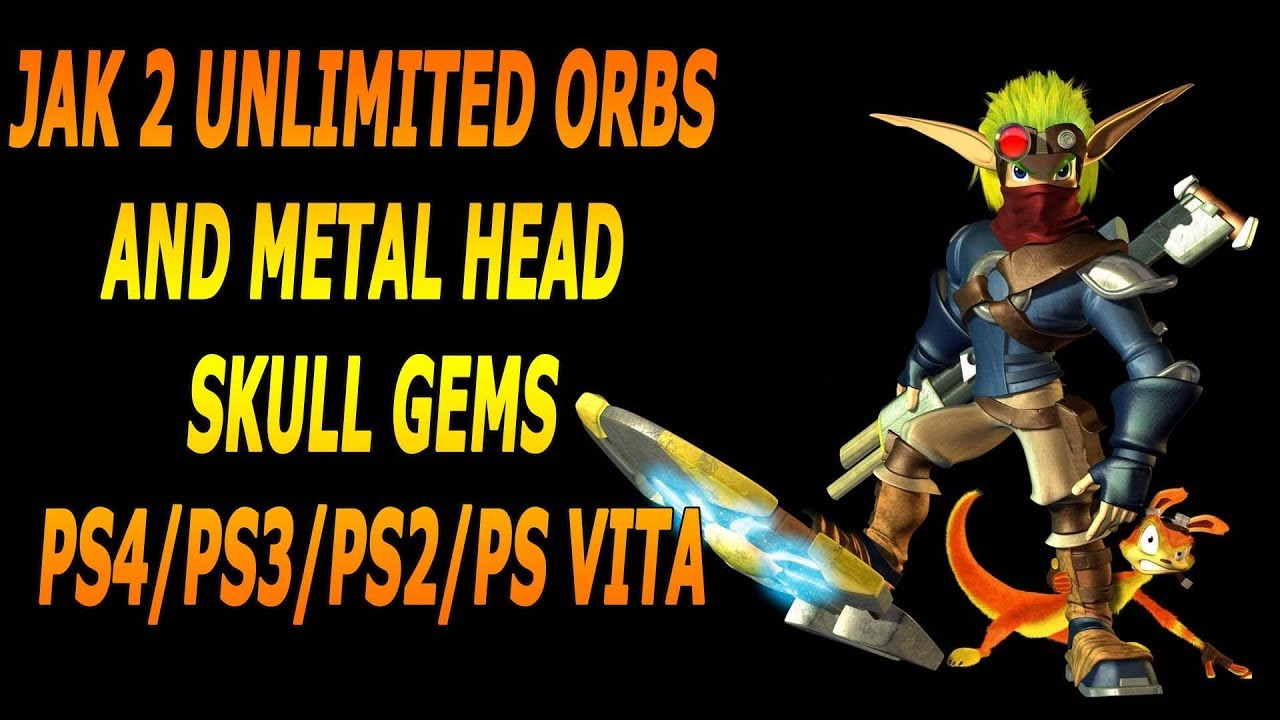 JAK 2 Unlimited & Metal head skull gems glitch - YouTube
