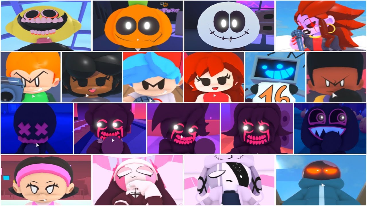 ROBLOX FRIDAY NIGHT FUNKIN JUMPSCARES - Roblox fnf rp - YouTube