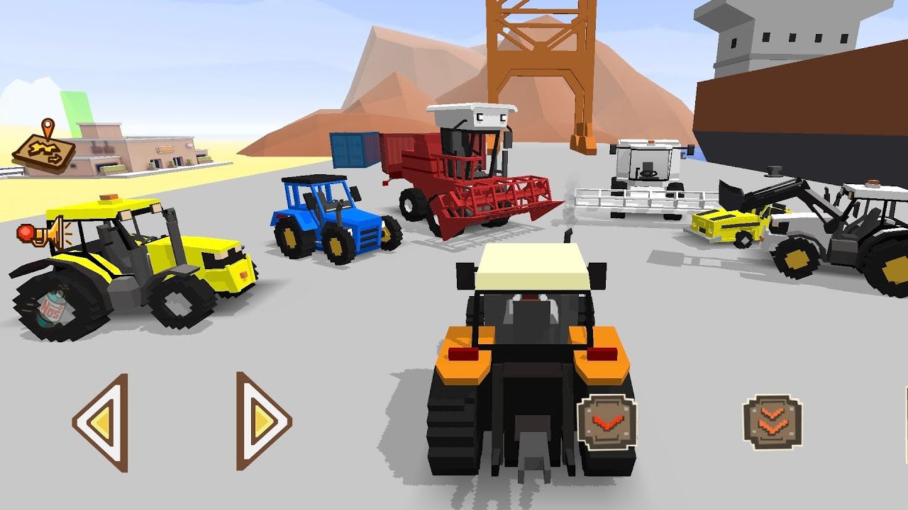 Blocky Farm & Racing 2018 - Transport with the new john deer ...